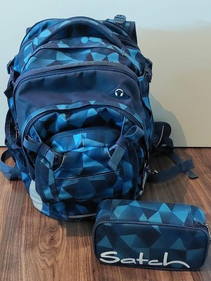 SATCH Pack Schulrucksack Blue Crush 30l mit SATCH Mäppchen | eBay.de