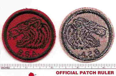Old BSA - FELT Patrol Patch - TIGER - 1940s Era - B & W Threads Back | eBay