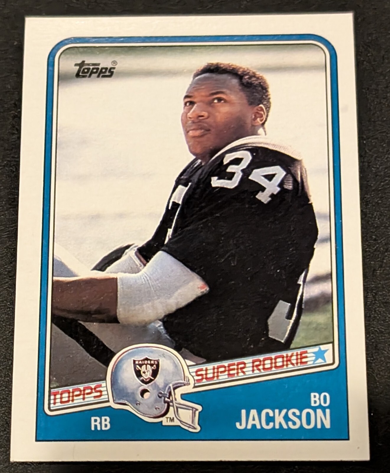 1988 Topps #327 Bo Jackson Super Rookie Card Raiders RC | eBay
