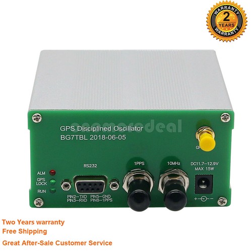 10MHz GPS Receiver GPSDO 1PPS GPS Disciplined Clock + Antenna Power ...