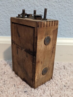 Antique Original Model T or Model A Ford Wooden Battery/Ignition Coil ...