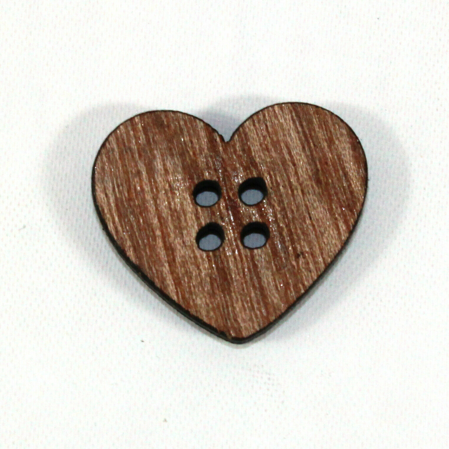 Wooden Heart Buttons, Knitting, Crochet, craft baby cardigans pack of ...