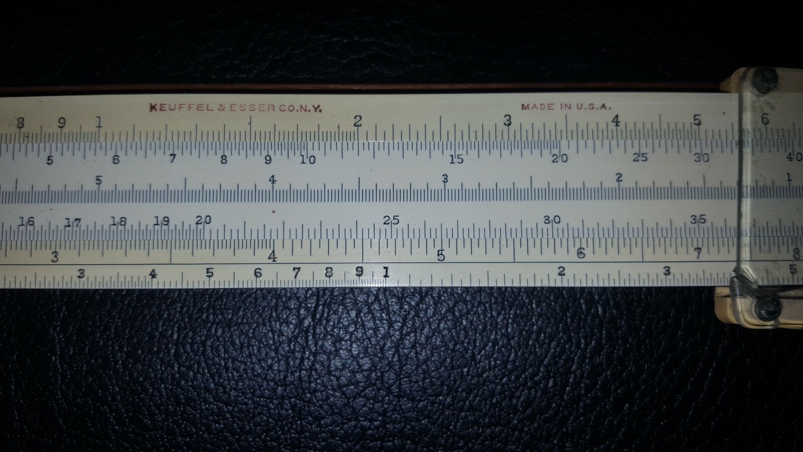 Keuffel & Esser N-4053-3 Slide Rule W/Case 1923 | eBay