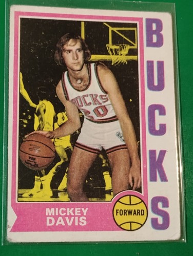 1974-75 Topps - #73 Mickey Davis | eBay