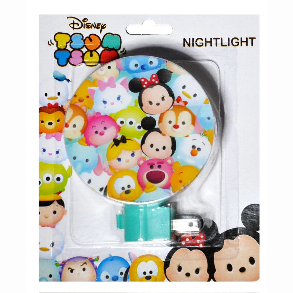 Night Light Plug-in Rotary Shade Tsum Tsum Minnie Friends NEW | eBay