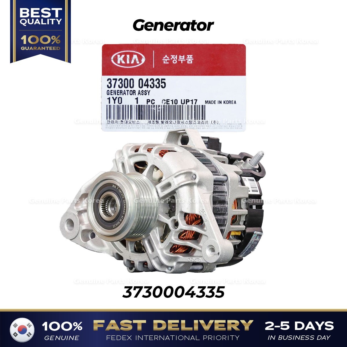 ⭐Genuine⭐ Generator 3730004335 for Kia Picanto | eBay