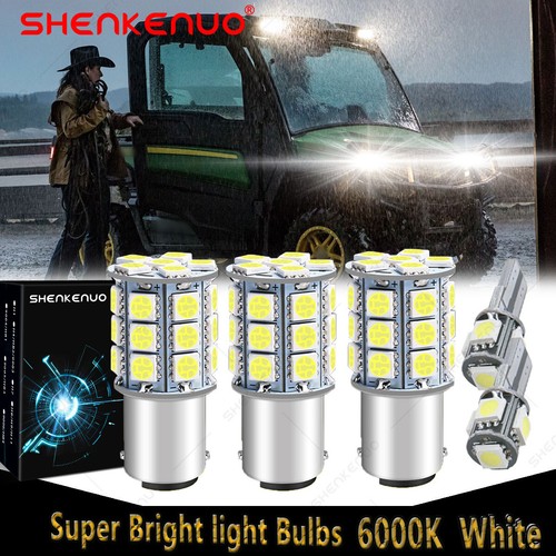 Front &Rear BRIGHT LED Light bulbs for JD John Deere 655 755 855 955 ...