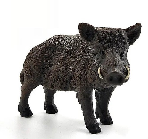 Wild Boar Swine Animal Toy PVC Action Figure Doll Kids Toys Party Gifts ...