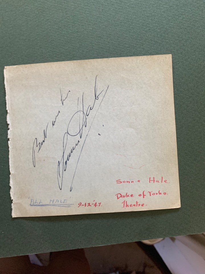 MICHAEL RENNIE signed autographed album page Day the Earth Stood still ...