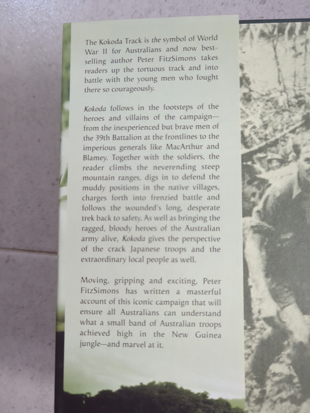 Kokoda by FitzSimons Peter (Hardcover, 2004) 9780733616150 | eBay