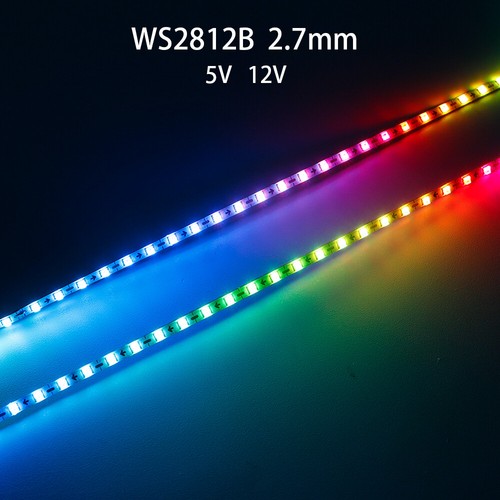 2.7mm WS2812B LED Strip WS2812 2020 160Leds/m individually addressable ...