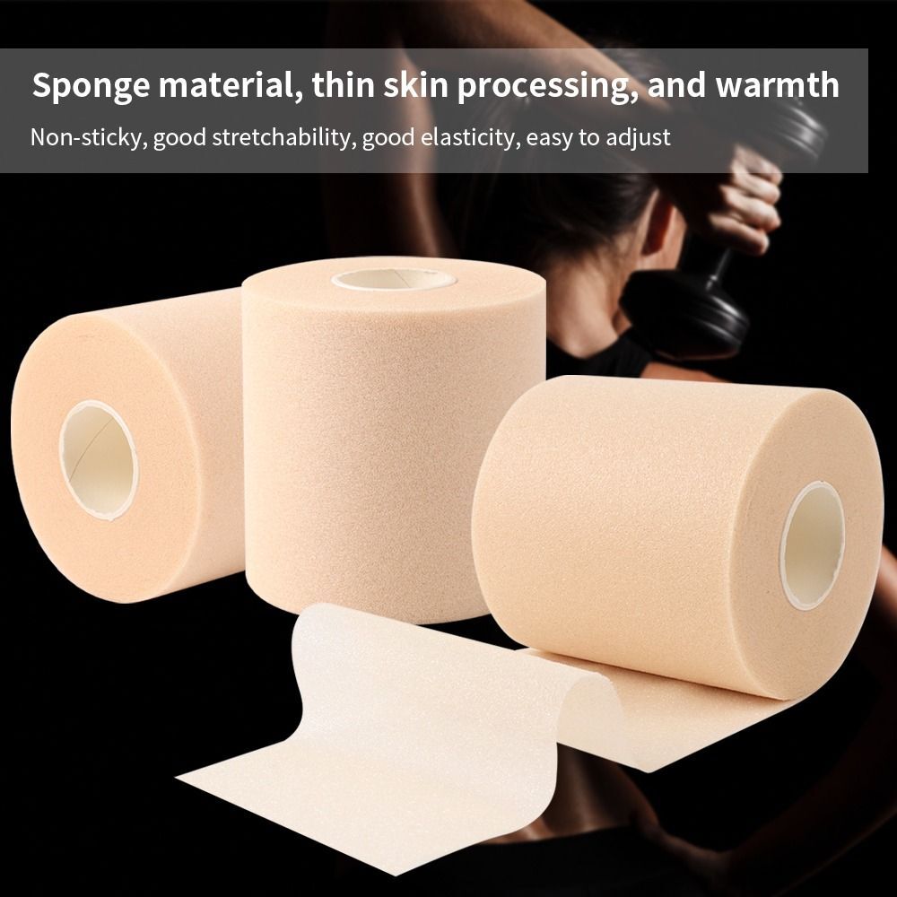 Athletic Tape Foam Sports Tape Pre Wrap Sponge Tape Ankles Wrists Hands ...
