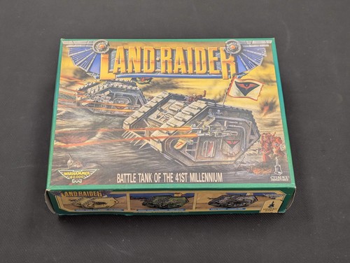 Warhammer 40k Rogue Trader Land Raider - Part Assembled with Box BB068 ...