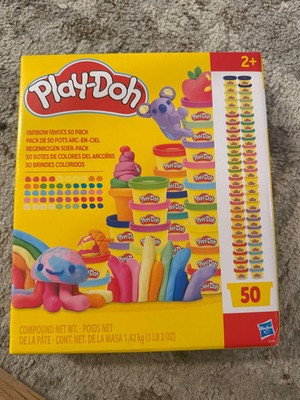 Play-Doh 50pcs Set Rainbow Flavours | eBay