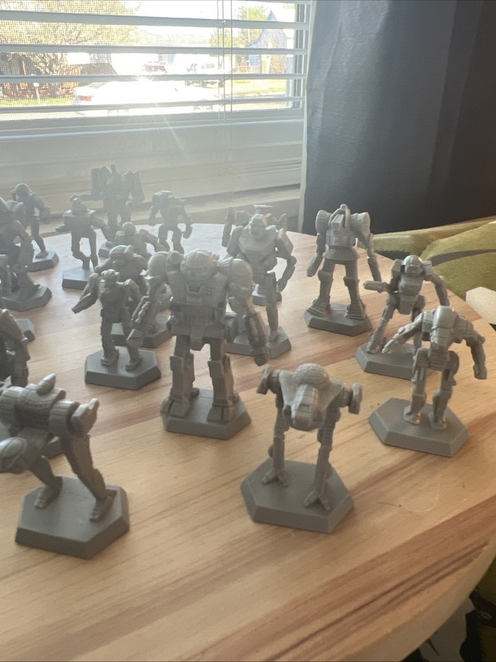 Battletech Intro Box 25th Anniversary 24 Models and Maps Only (MAKE AN ...
