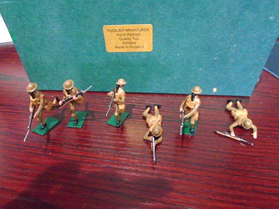 Fusilier Miniatures WWI Hand Painted Soldiers NIB | eBay