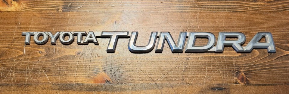 2000 - 2006 TOYOTA TUNDRA SIDE DOOR REAR TAILGATE CHROME EMBLEM BADGE ...