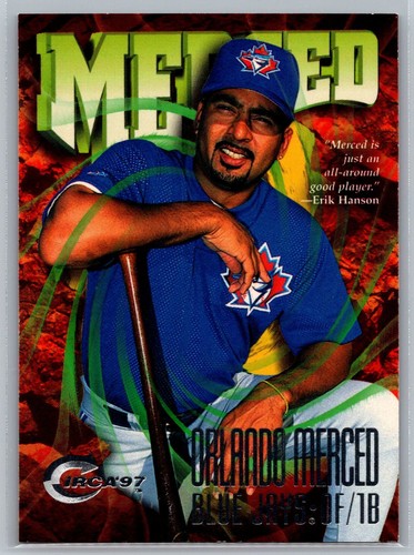 Orlando Merced 1997 Circa BASEBALL #37 Toronto Blue Jays | eBay