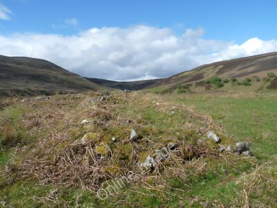 Photo 6x4 Building footings by Berriedale Water Ramscraigs This is one ...