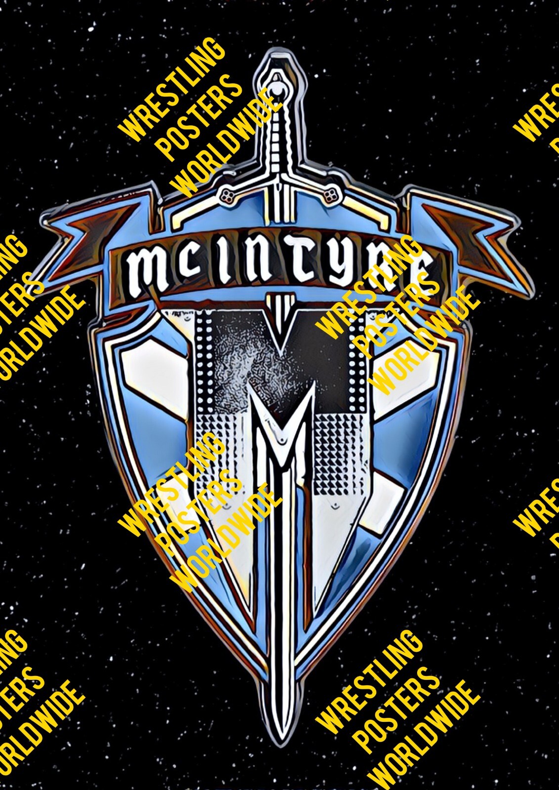 #1384 MAKE YOUR SELECTION WWE DREW MCINTYRE LOGO A4 A3 POSTER | eBay