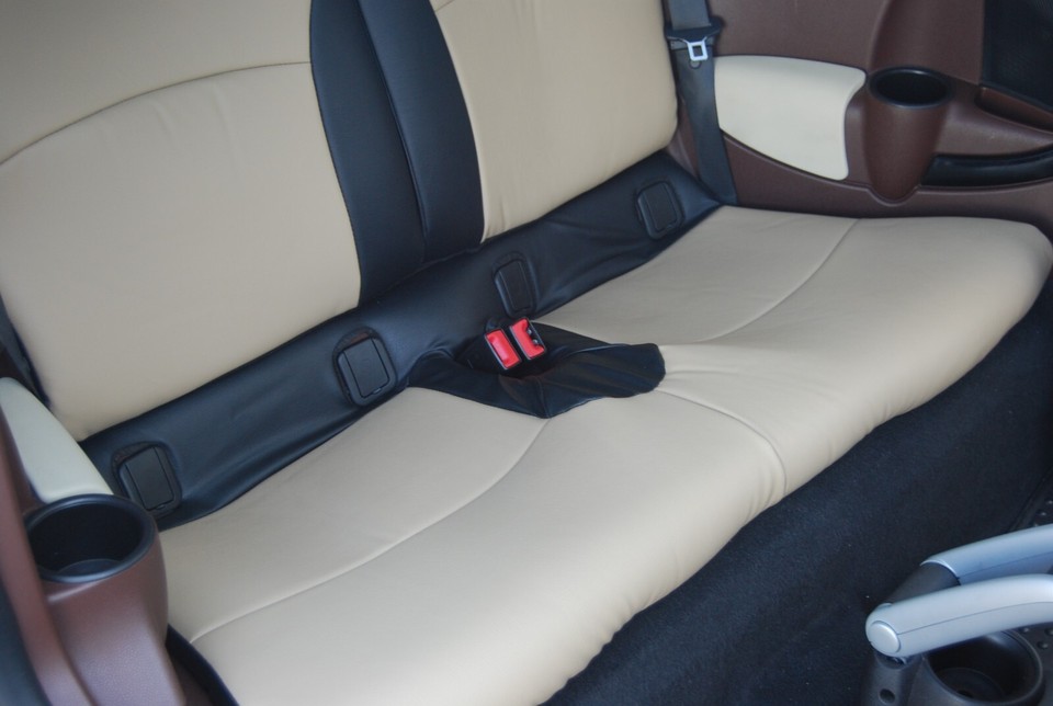 MINI COOPER S COUPE CONVERTIBLE IGGEE S.LEATHER CUSTOM FIT SEAT COVER ...