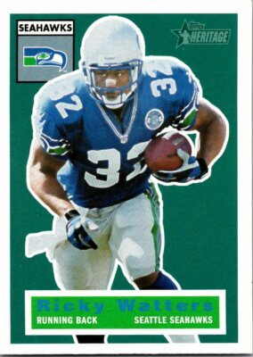 Ricky Watters 2001 Topps Heritage #62 Seattle Seahawks Football Card | eBay