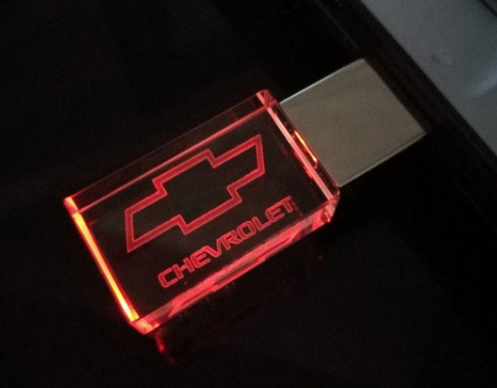 USB Flash Drive 2.0 Metal Stick Chevrolet Fan Lover Gift Car Logo Cool ...