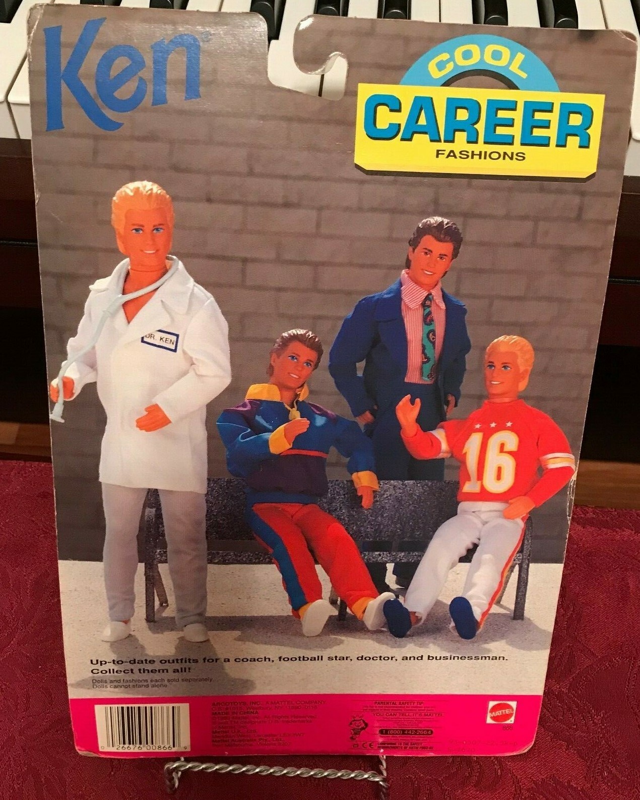 Vintage Ken Cool Career Fashions Businessman Outfit 1992 Mattel for ...