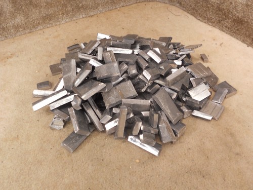 10 Lbs., Soft Pure Lead, Small Pieces, Melt Fast for Bullets, Sinkers ...