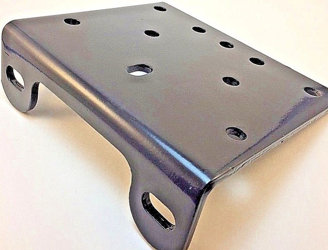 Universal Atv/utility Winch Mounting Plate Badland Winches 3500 LB ...