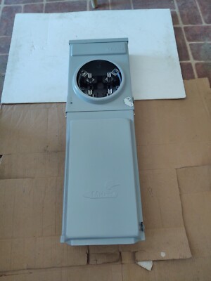 MIDWEST # R101C / 100 AMP, 120/240, 1 PHASE, RINGLESS METER BASE ...