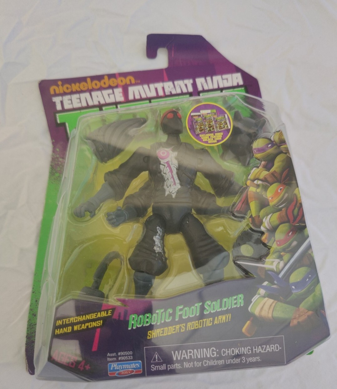 Teenage Mutant Ninja Turtle ROBOTIC FOOT SOLDIER (2014) Playmates TMNT ...