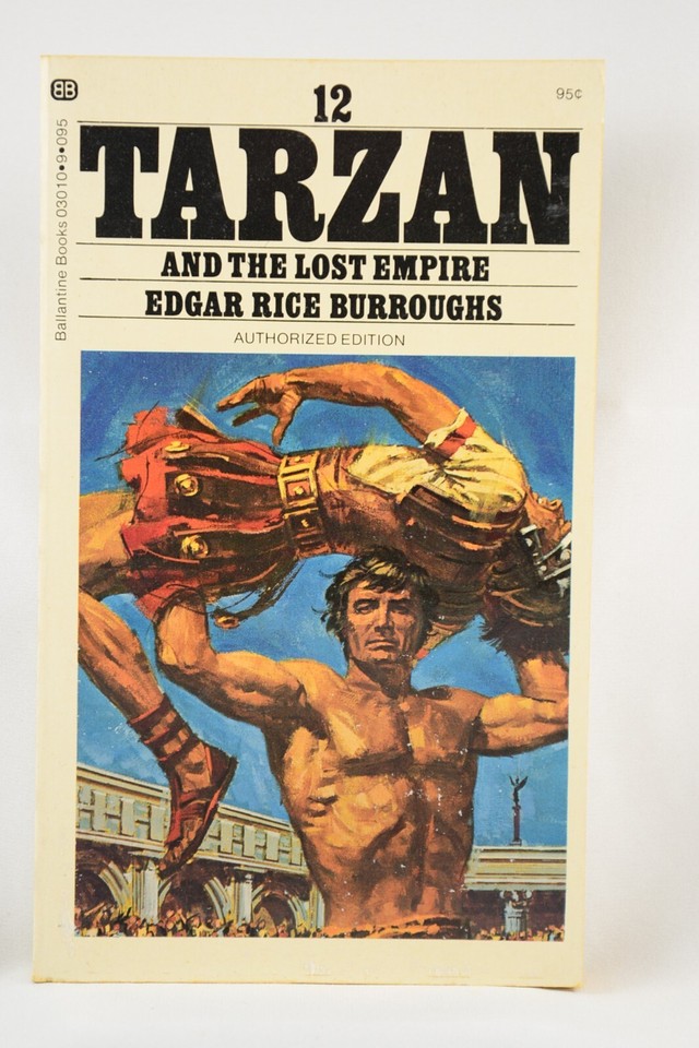 The Tarzan Novels of Edgar Rice Burroughs Vol 1-24 Ballantine Paperback ...