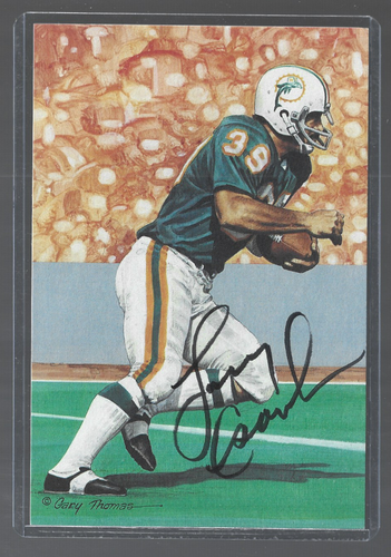 Goal Line Art Card - Larry Csonka - Gold Seal Autograph #/100 | eBay