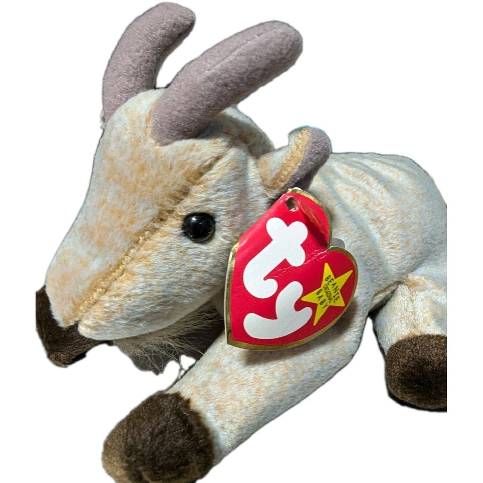 VNT 1998 "Goatee the Goat," a retired Beanie Baby plush toy from Ty | eBay