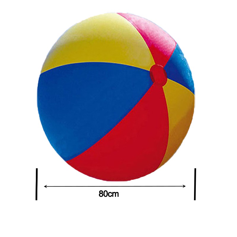 Giant PVC inflatable beach ball Thickened PVC Grass Lawn Ball Soccer ...