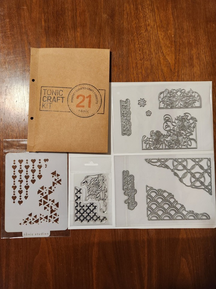 Tonic Studios Craft Kits Stamps & Dies Lot | eBay