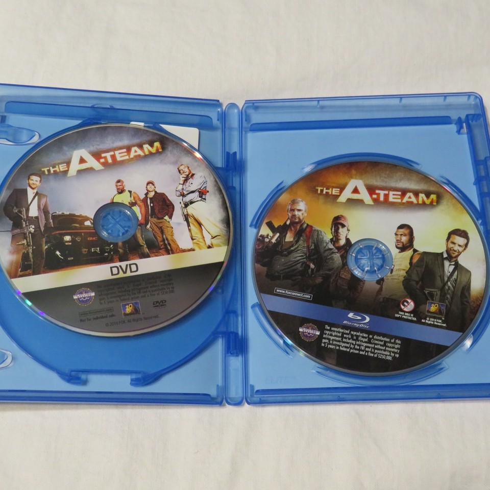 The A-Team (Blu-Ray + DVD) Unrated Extended Cut - Digital Code Expired ...