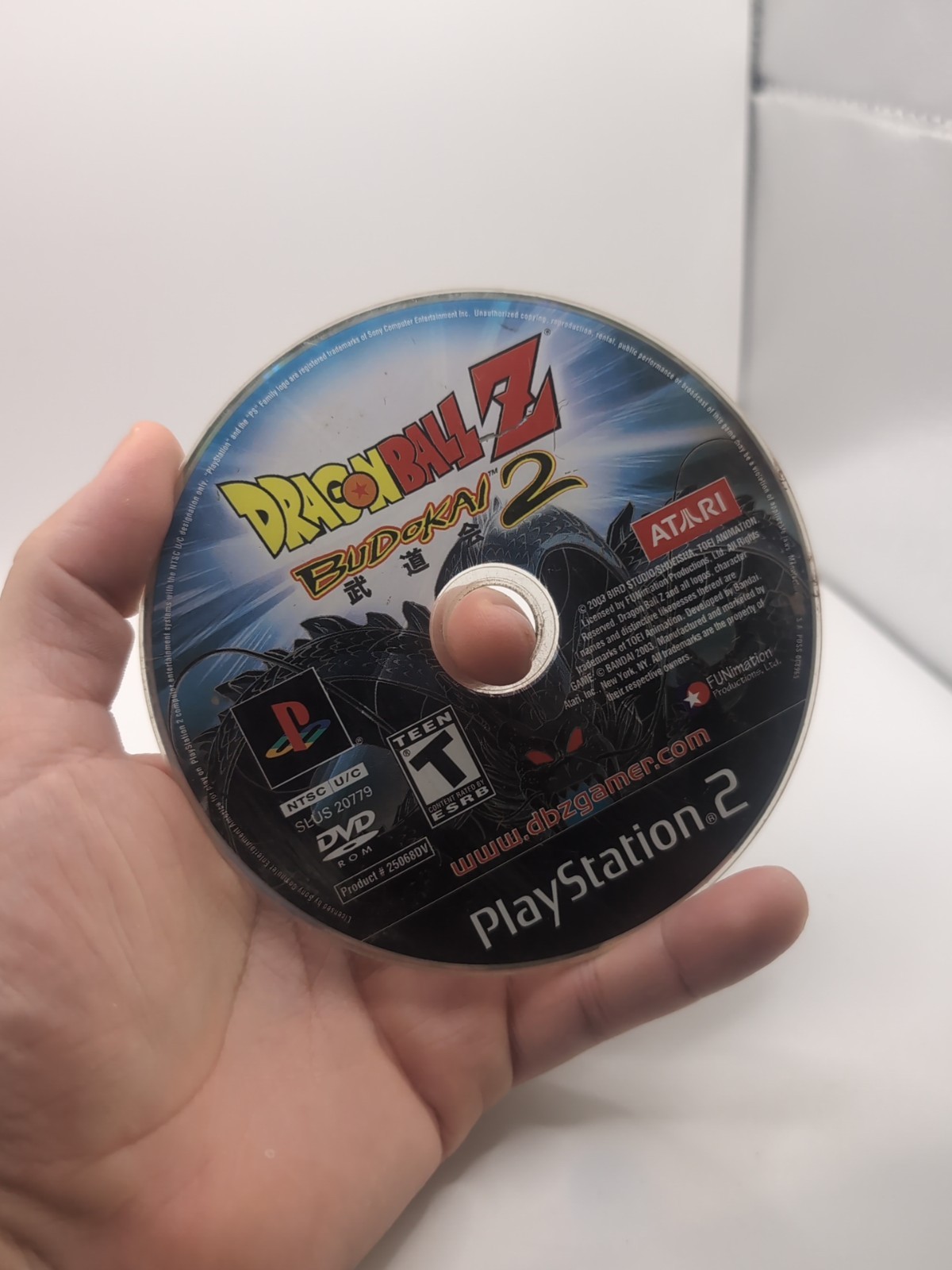 Dragon Ball Z Budokai 2 Playstation 2 PS2 Disc Only Scratch Free Tested ...