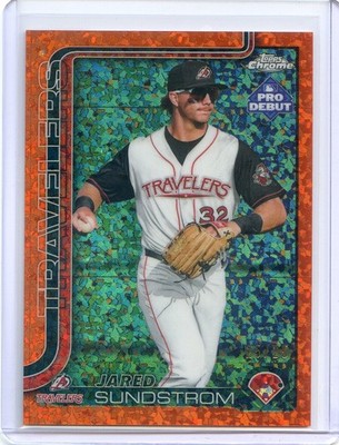 2025 Topps Pro Debut JARED SUNDSTROM #PDC-131 Chrome ORANGE MINI ...