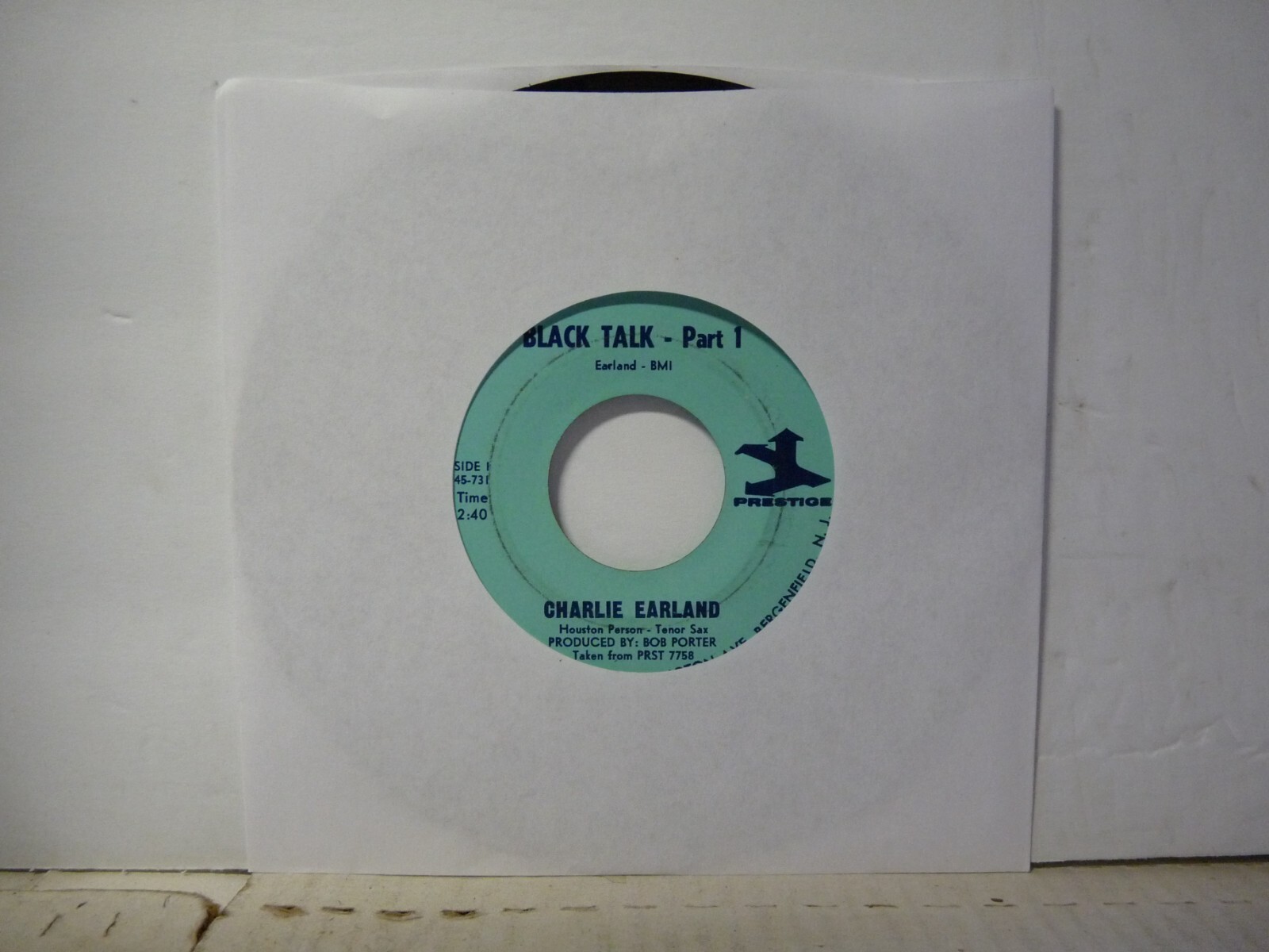 EXC Charlie Earland "Black Talk Part 1 & Part 2" 45 RPM FROM 1970 | eBay