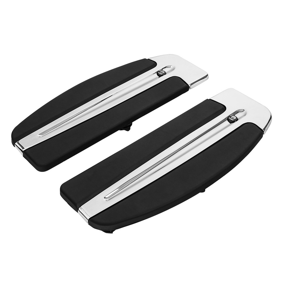 Rider Floorboard Footboard Inserts Fit For Harley Touring Street Glide ...