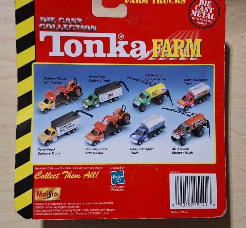 Tonka Farm Feed Delivery Truck Ford F550 | eBay