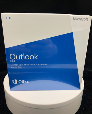 Brand New Microsoft Office Outlook 2013 Retail Box w/ Disc - (543-05748 ...