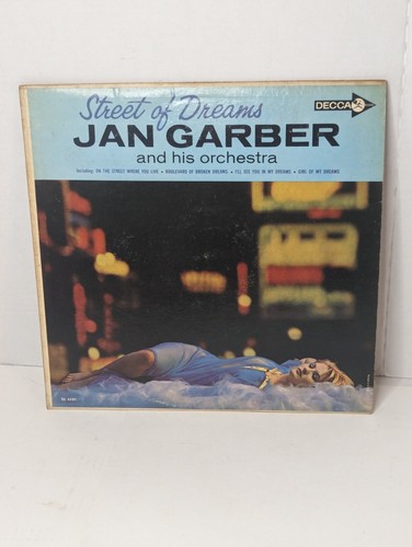 Vintage Orchestral Album "Street Of Dreams" By Jan Garber And His ...