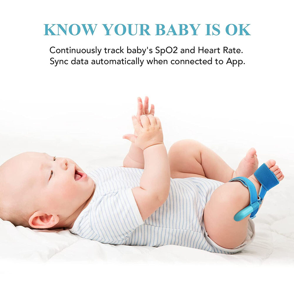 Neonatal Infant Pulse Oximeter Baby Sleep Monitor Refurbished free App ...