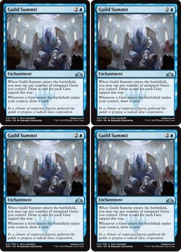 MTG - 4x GUILD SUMMIT - Guilds of Ravnica (U) | eBay