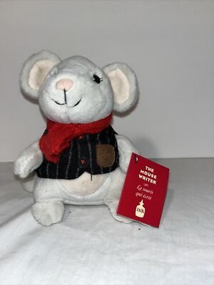 Starbucks Coffee 2010 Mouse Plush Huxley the Mouse Writer 6" | eBay