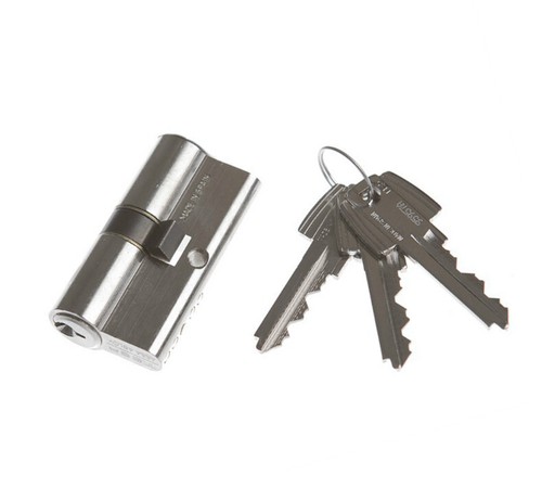 Euro cylinder OEM Tesa Assa Abloy lock with 3 keys 5 pin Metal Wood PVC ...