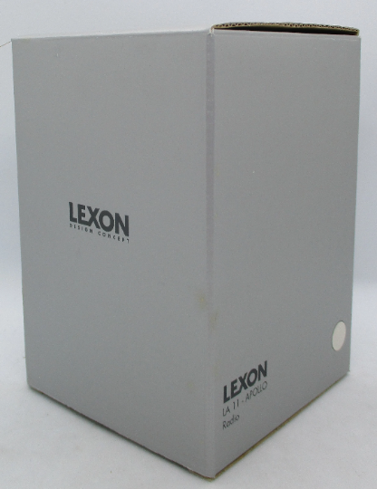 RARE New Old Stock Lexon White Apollo FM Radio LA 11 from the 1990s H ...